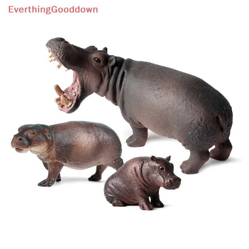 Ed Cute Hippo Resin Figurines | Moo Deng Baby Hippopotamus Sculpture ...