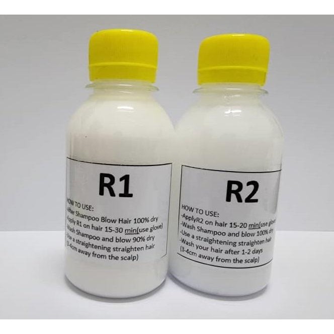 Ubat Rebon Lurus Rambut REBONDING CREAM 120ml+120ml rambut | Shopee ...