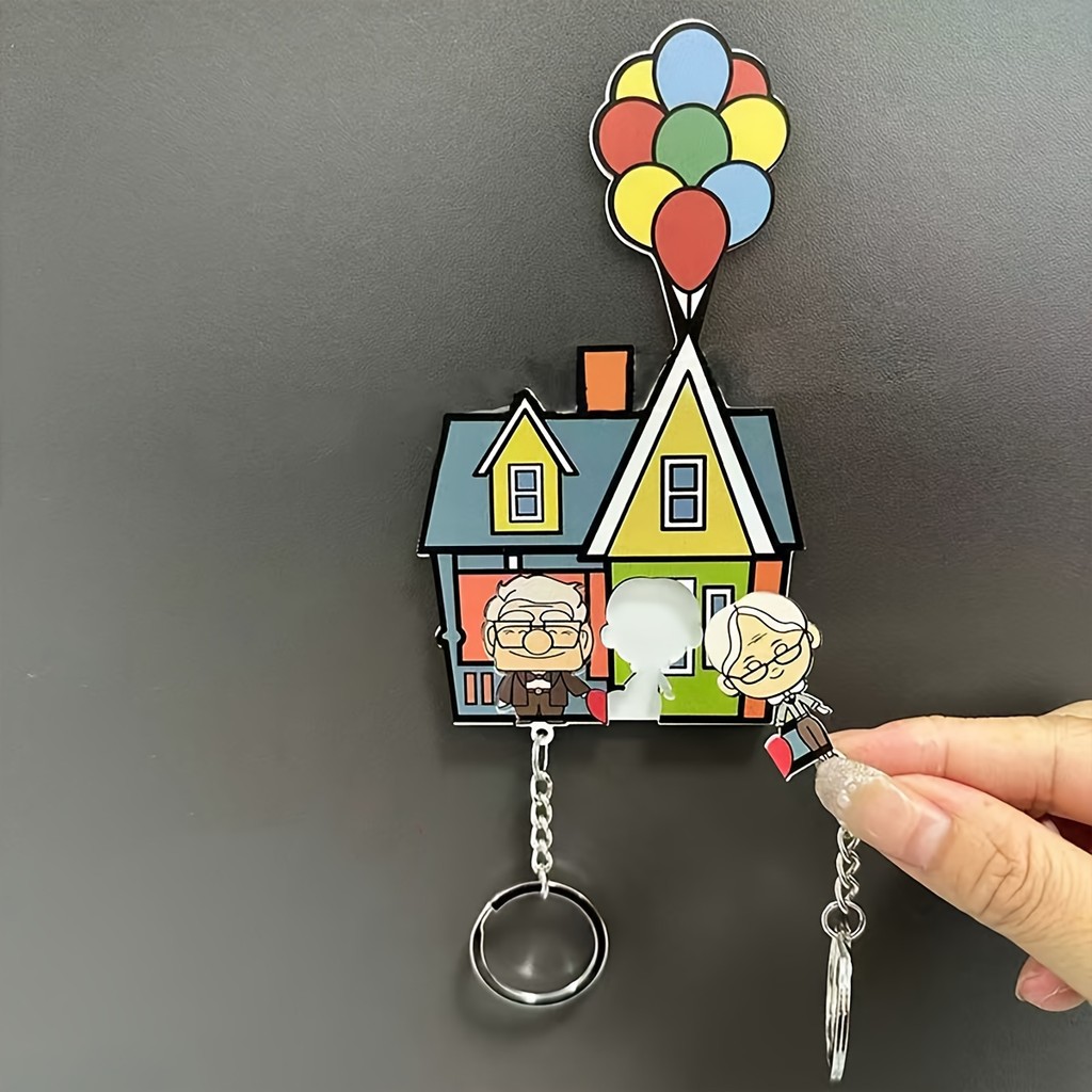 2pcs Acrylic Couple Keychain Set Romantic Valentine's Day & Anniversary ...