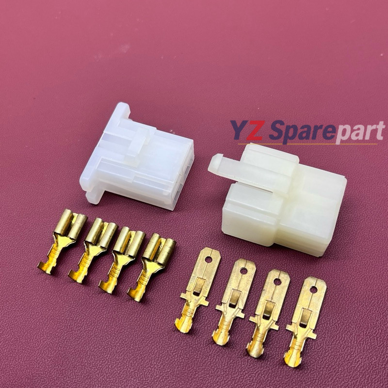 Original Large Nylon 4 Pin Cable Connector Connecting Socket (Socket ...