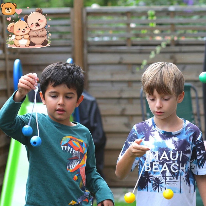 【CEP】Pro-Clackers Ball Lato-Lato Toys Clack Ball Children Toys Latto ...