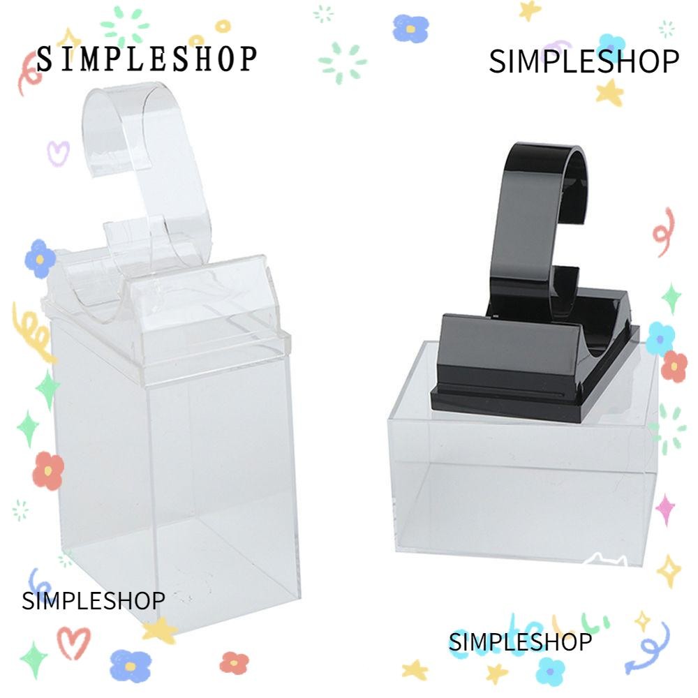 SIMPLESHOP Watch Display Holder, Multifunction Plastic Transparent ...