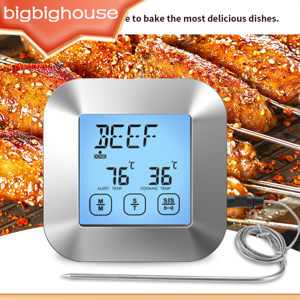 Barbecue Thermometer Digital Electric Cooking Thermometer Portable ...