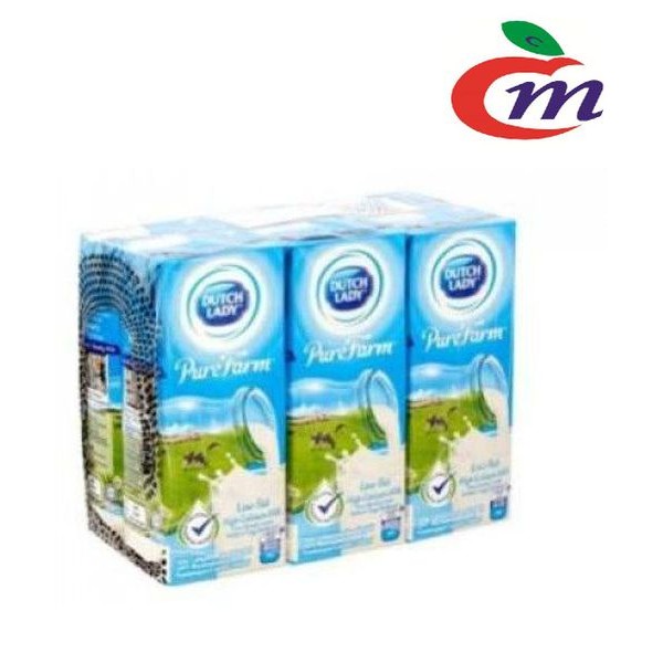 Dutch Lady UHT Pure Farm Low Fat 6X200ml | Shopee Malaysia