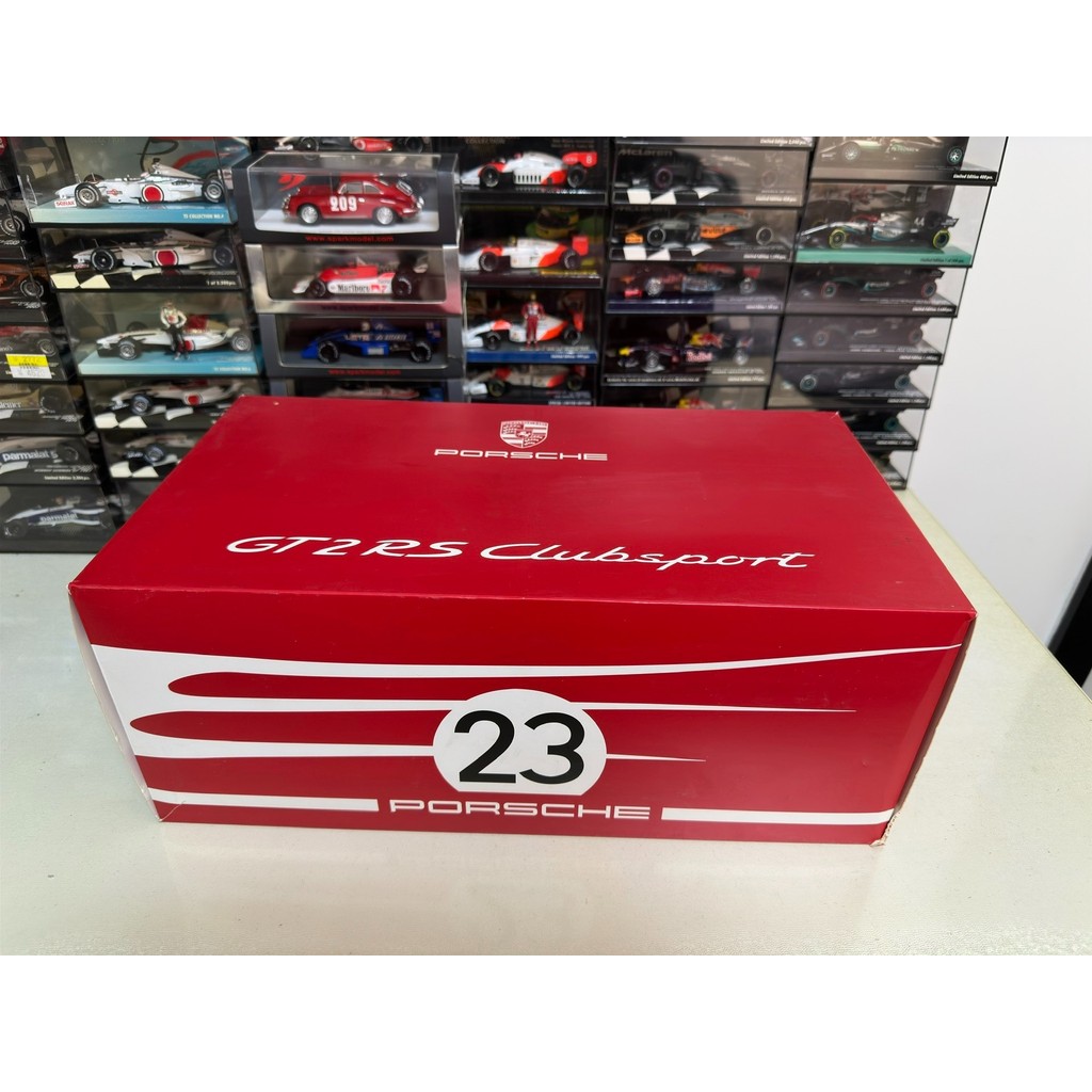 [Ready Stock] Original Factory Spark OEM 1/18 Porsche Porsche 911 GT2 ...