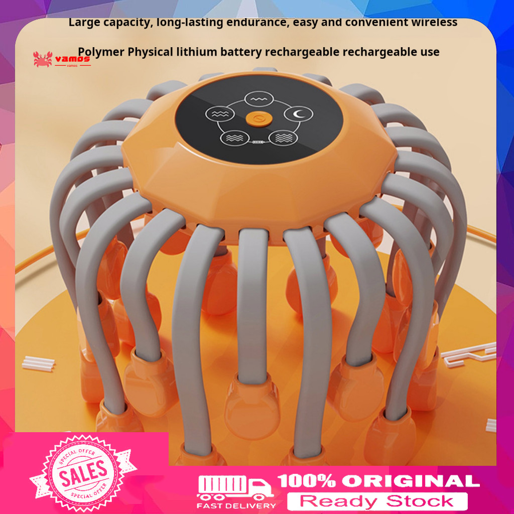 [Ready stock] Scalp Relaxation Device Scalp Massager 360-degree ...