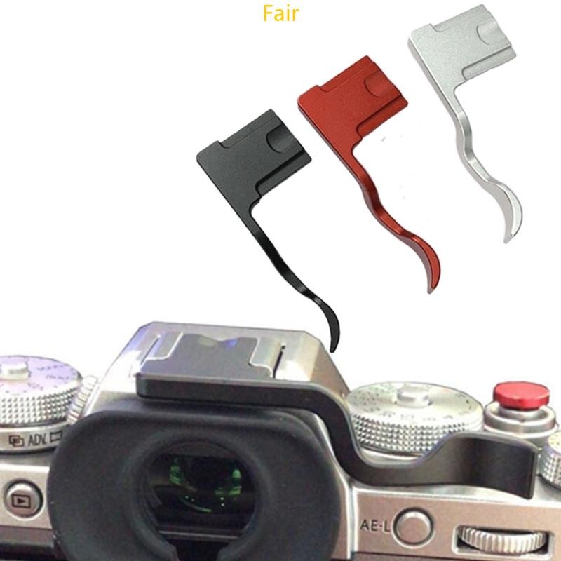 Fair Aluminum Shoe Cover Metal Camera Plate Hand Thumb Up Grip for X ...