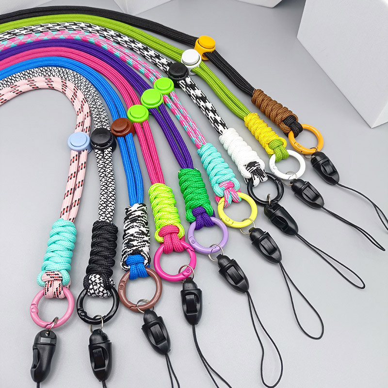 Ins ID Card Case Lanyard Halter Neck Couple Badge Rope U Disk Anti-lost ...