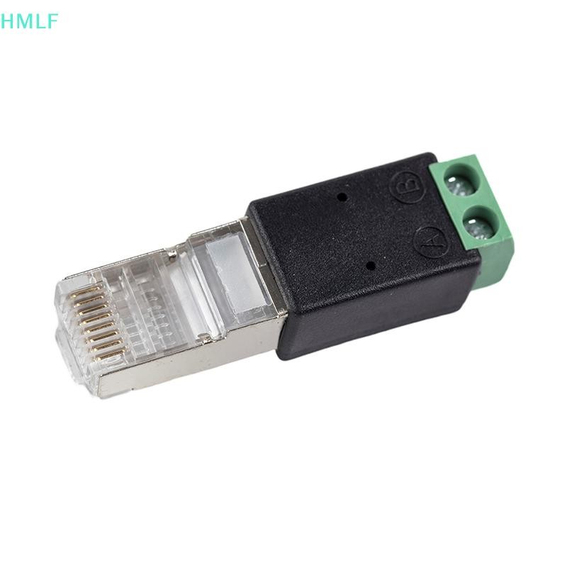 【hm】 Rj45 To Rs485 Converter Rj45 Terminal Adapter Rj45 To Rs485