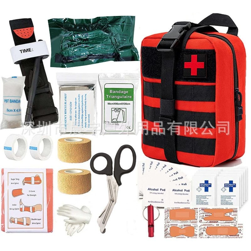 My Outdoor Camping Survival Equipment Trauma Backpack Emergency ...