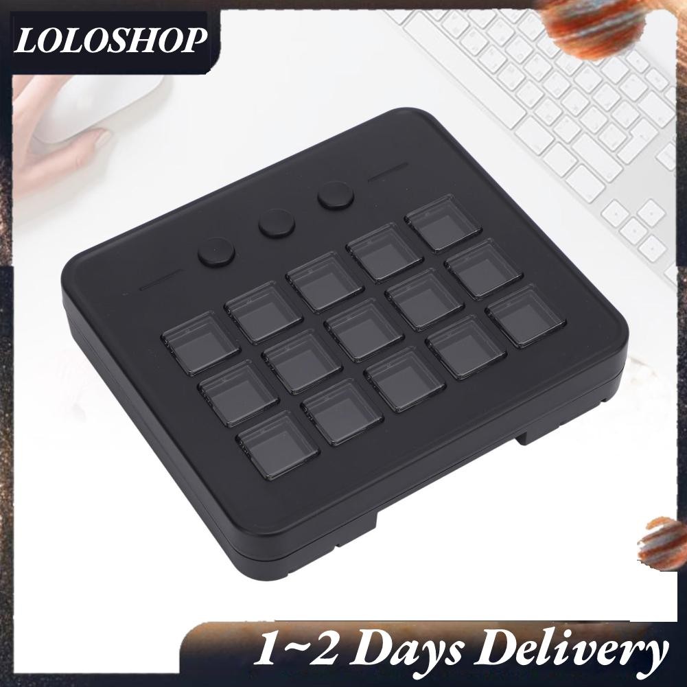 Loloshop Stream Controller Studio Keyboard with 15 Customizable LCD ...