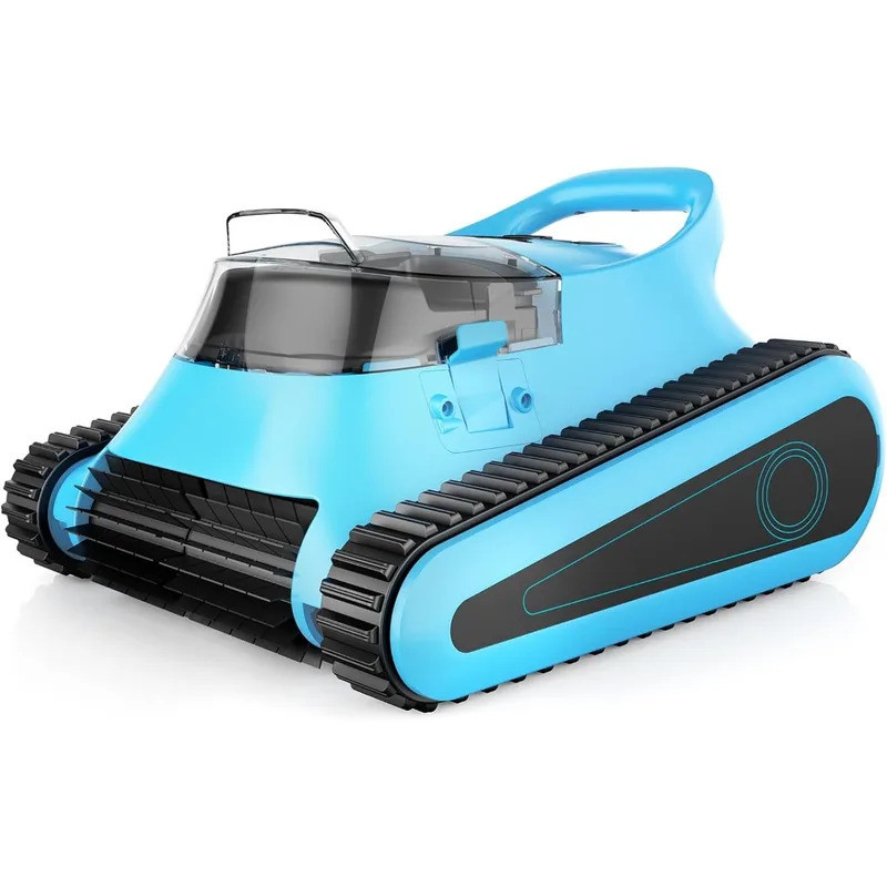 Automatic Robotic Pool Cleaner Lasts 150 Mins Wall Climbing 180W ...