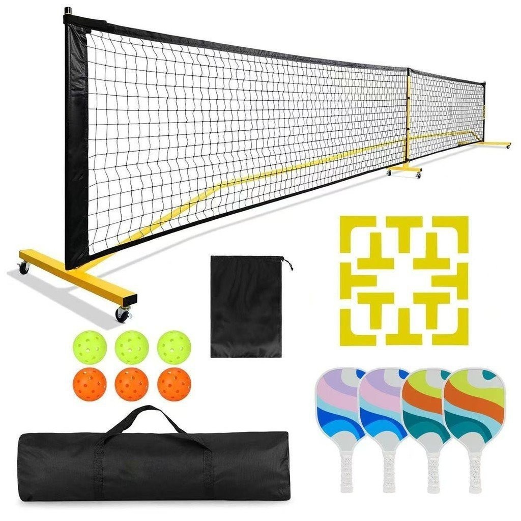 【MY Local Send】Pickleball Net, Portable Pickleball Set with Net 4 ...