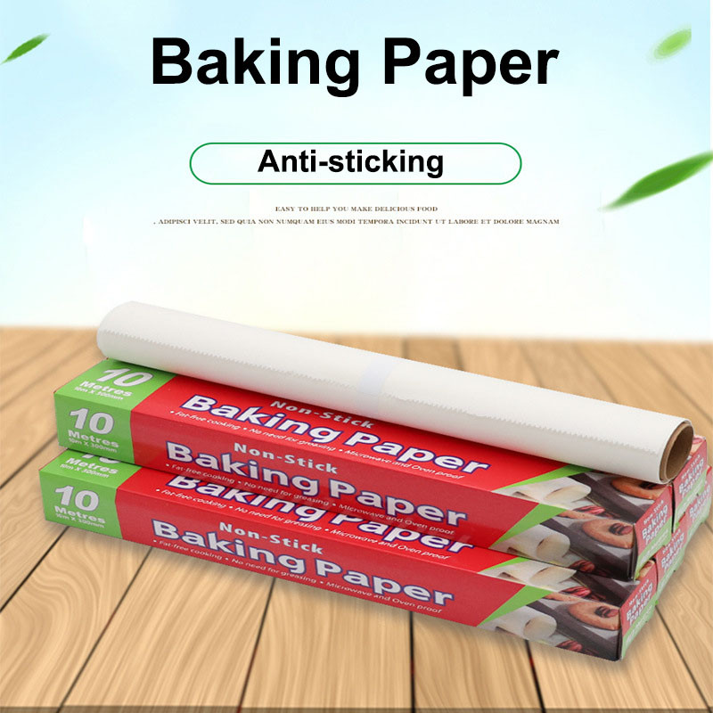 Baking Paper Double-sided Bakery Oil Paper Rectangle Oven Bakeware ...
