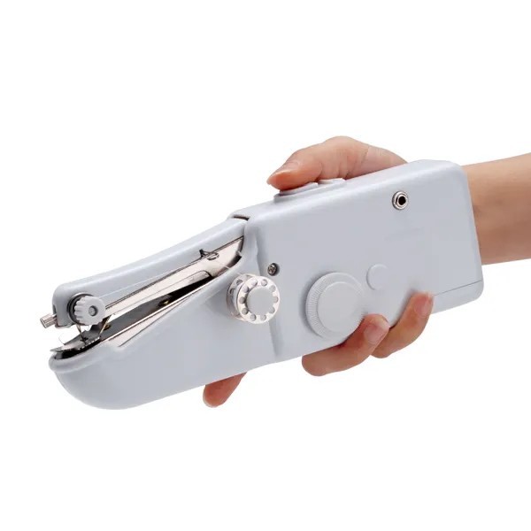 Handheld Sewing Machine Mini Handy Stitch Mesin Jahit Tangan Bateri ...