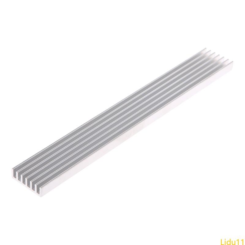 lidu11 150x20x6mm Aluminum Heatsink Strip Cooling Computer Electronic ...