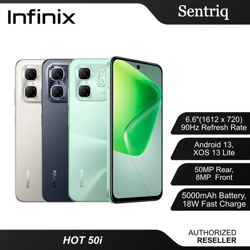 Infinix Hot50i Smartphone (4GB RAM/128GB) | Shopee Malaysia