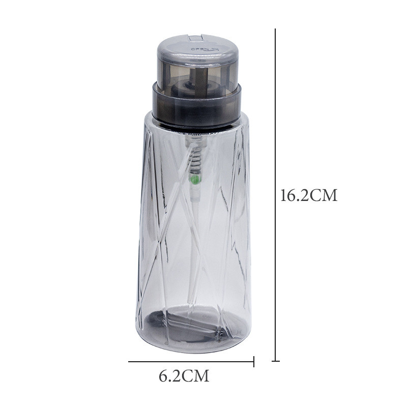 Push Down Pump Dispensers, Empty Dispenser Bottle Containers for Makeup ...