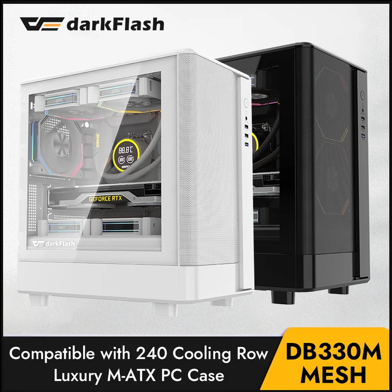 Darkflash DB330M MESH PC Computer Case Gabinete Gamer USB 3.0 Support ...