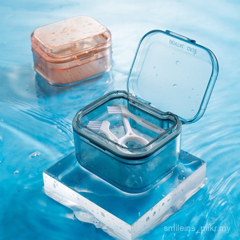 Brace Box Storage Holder Box Soak Box Denture Box Portable Portable ...