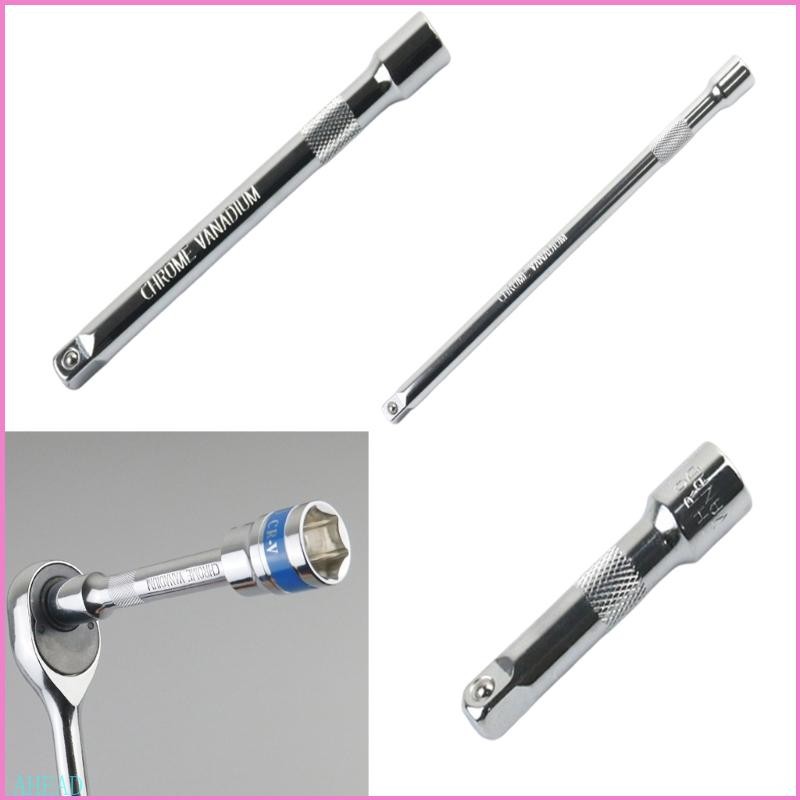 Ahead 1PC 2 3 4 5 6 10 Long Extension Bar 1 4 3 8 1 2 Drive Ratchet ...