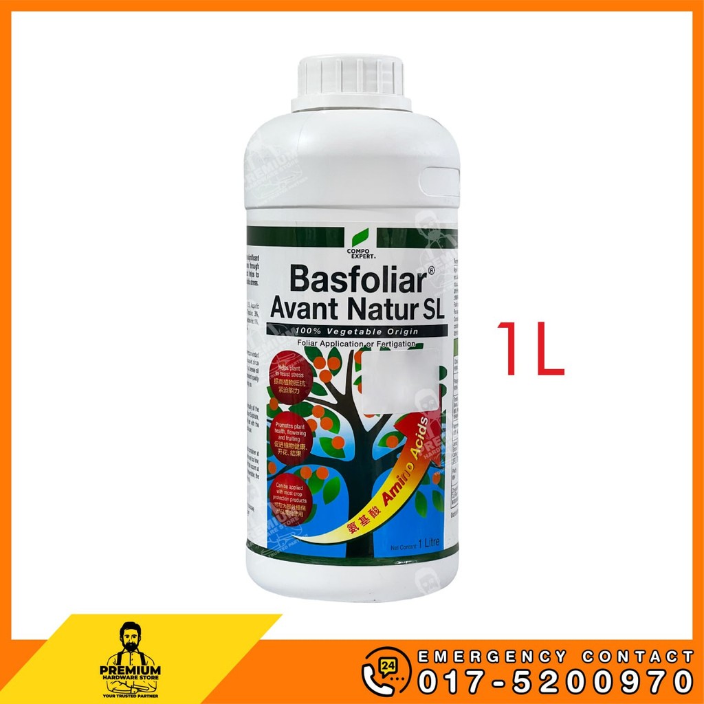 BASFOLIAR AVANT NATUR SL 1L Liquid Bio-stimulant Baja Kesuburan Pokok ...