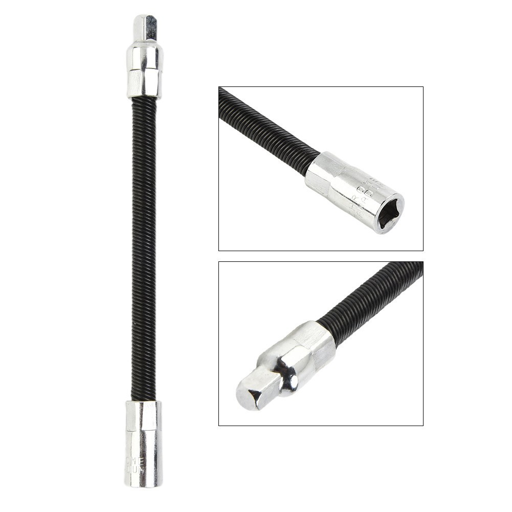 IN STOCK| 1/4 3/8 1/2 Drive Flexible Socket Extension Rod Adapter ...