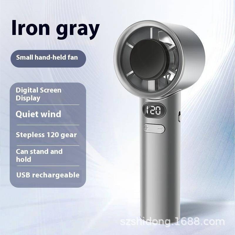 M11 Handheld Fan Portable Bladeless Mini Fan Recharable 120 Level ...