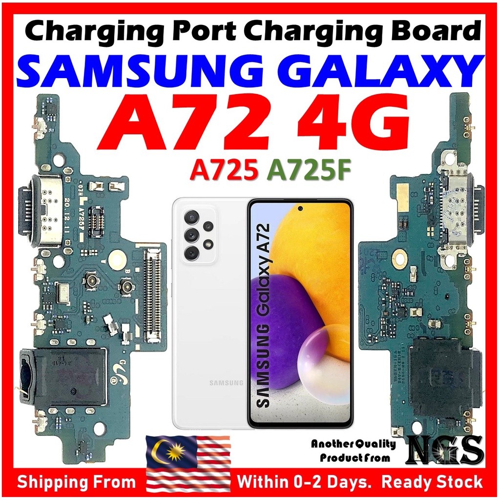 ORIGINAL Charging Port Charging Board For SAMSUNG Galaxy A72 4G A725 ...