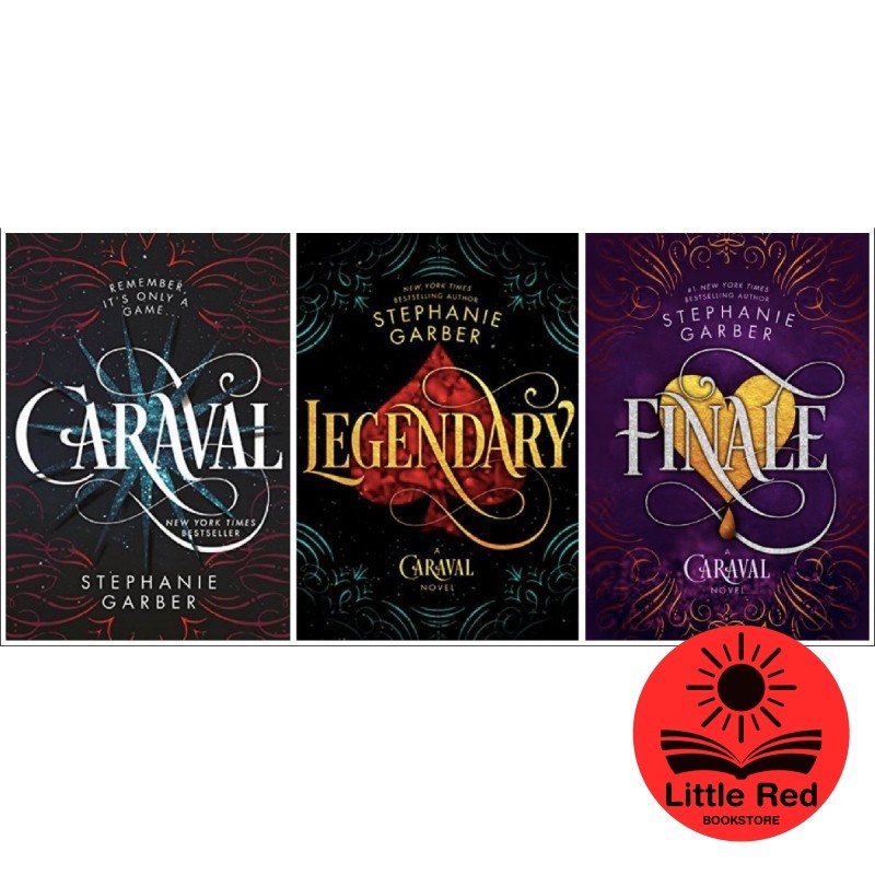 Caraval Series - Caraval | Legendary | Finale | by Stephanie Garber ...