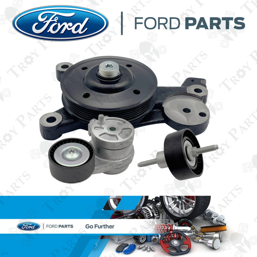 (1pc) Original Ford Fan Belt Tensioner Idler Pulley for Everest Ranger ...