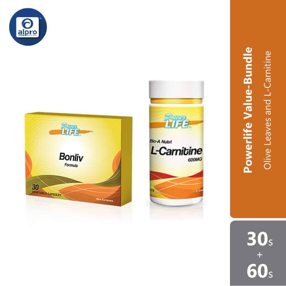 Powerlife Bundle Set - Bonliv 30s & L-Carnitine 60s | Strengthen Bone ...