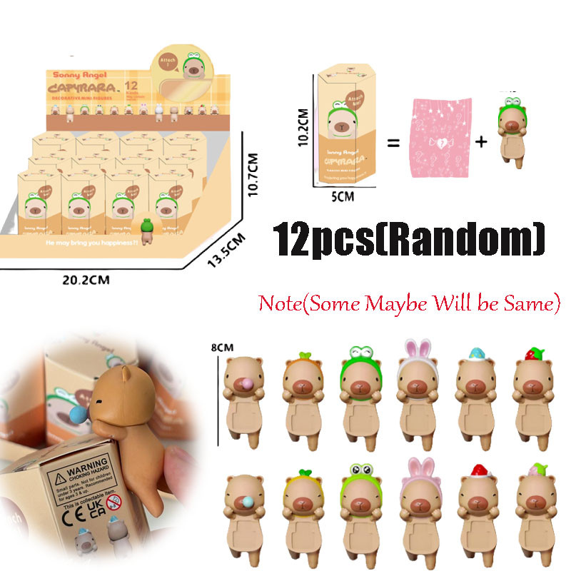 Sonny Angel Capybara Hipper Mini Figures Capybara Hippers Blind Box ...