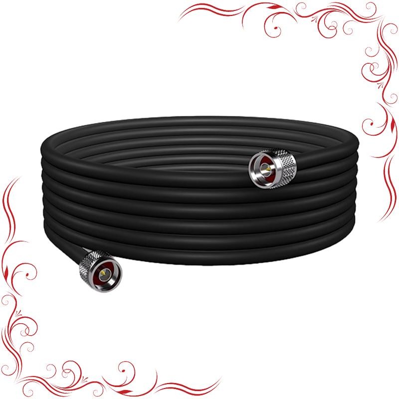 [61MY]20M RF Coaxial Communication Cable Low Loss Feeder Antenna ...