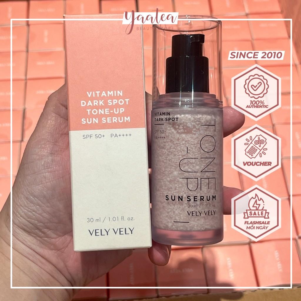 Vely Vitamin Dark Spot Tone-Up Sun Serum 30ml | Shopee Malaysia
