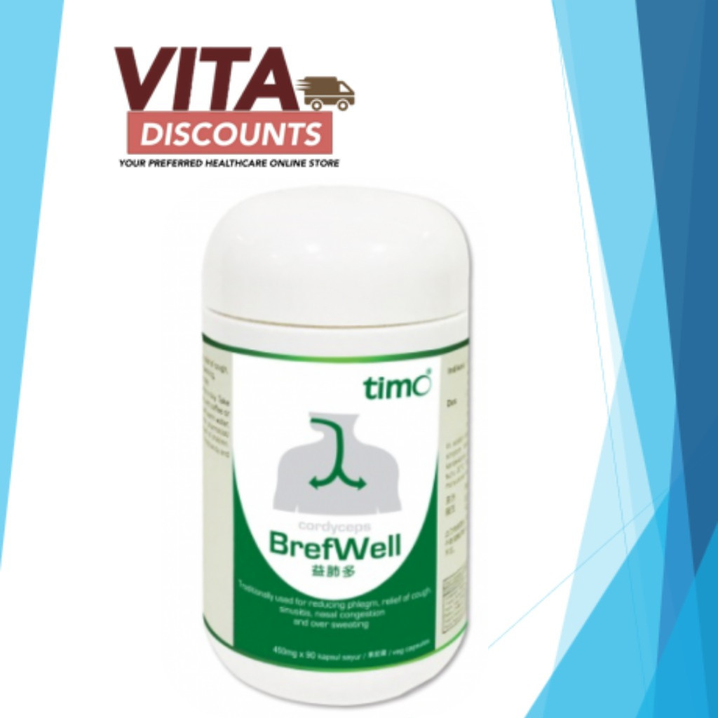 TIMO BREFWELL 450MG CAPS 50S EXP08/2027 | Shopee Malaysia