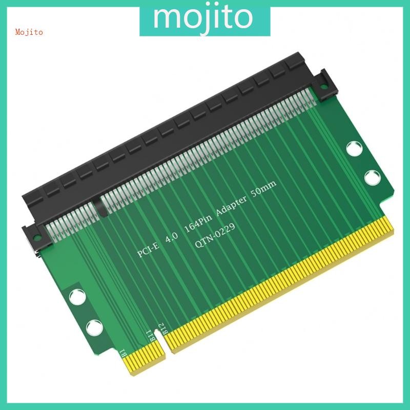Mojito PCIE4 0 180 Degree Adapter Card PCIExpress 16X for Widely Computer Use Fast Speed For ...