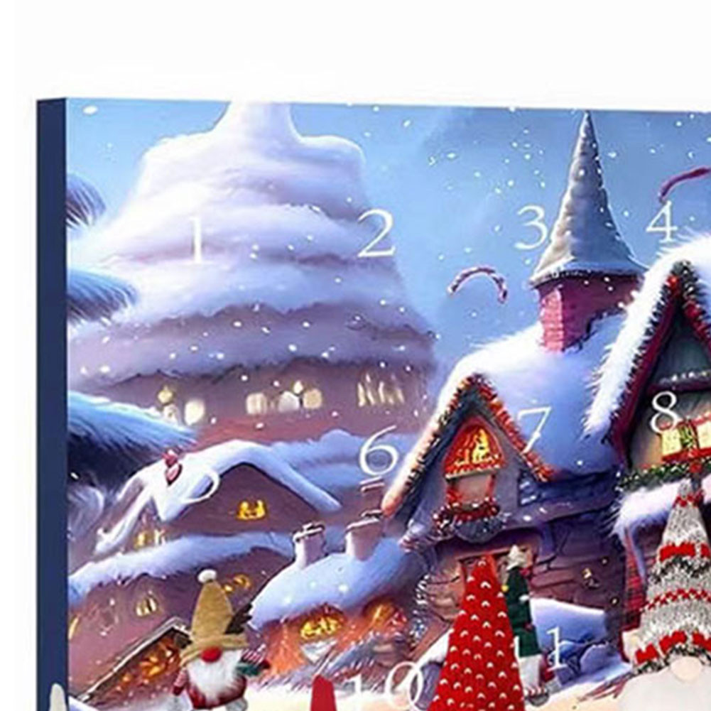 2024 Christmas Gnome Advent Calendar Gnome Dolls with Surprise Toys 24 ...