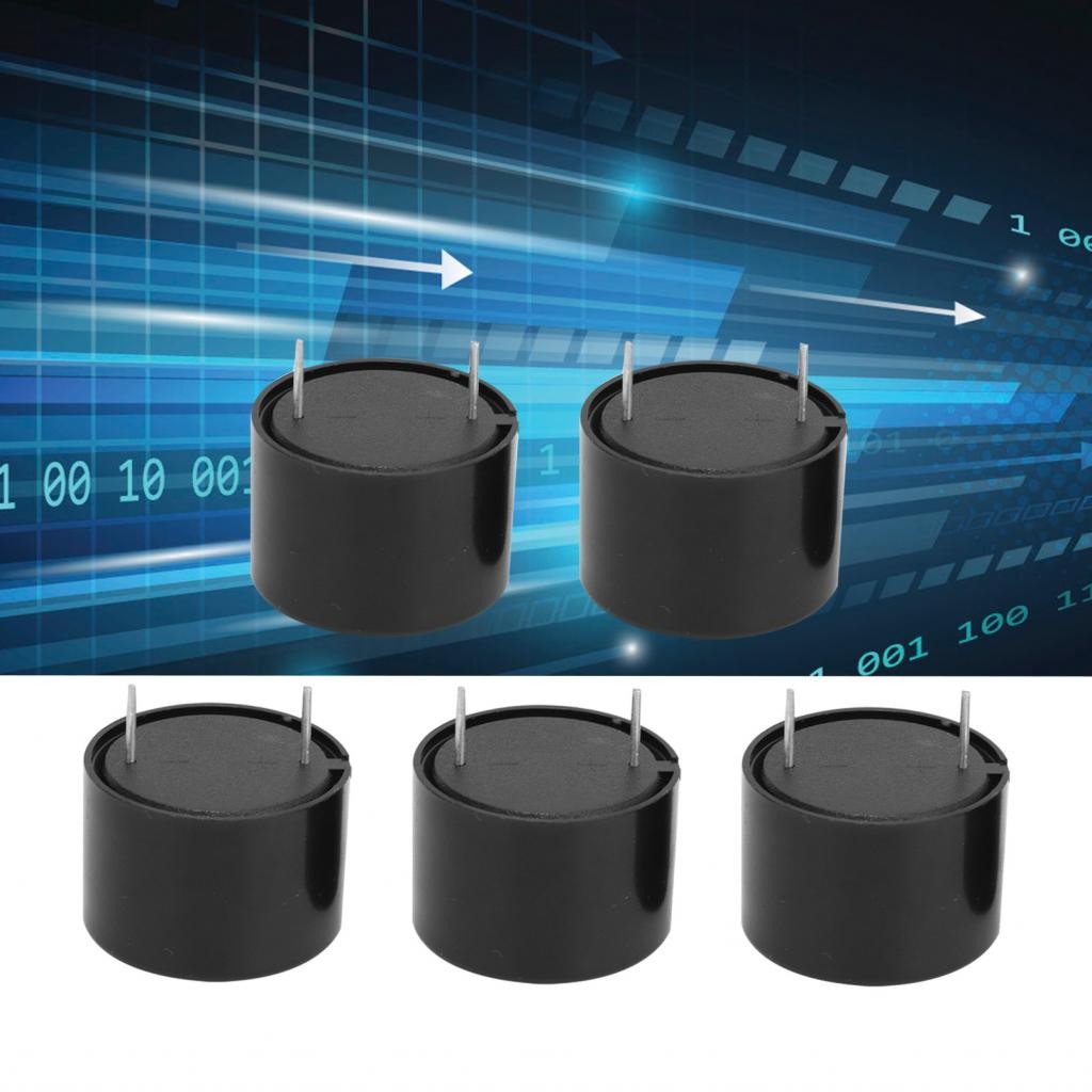 Sinhopsa 5Pcs Buzzer Alarm Active Piezo Electronic Continuous Sound ...