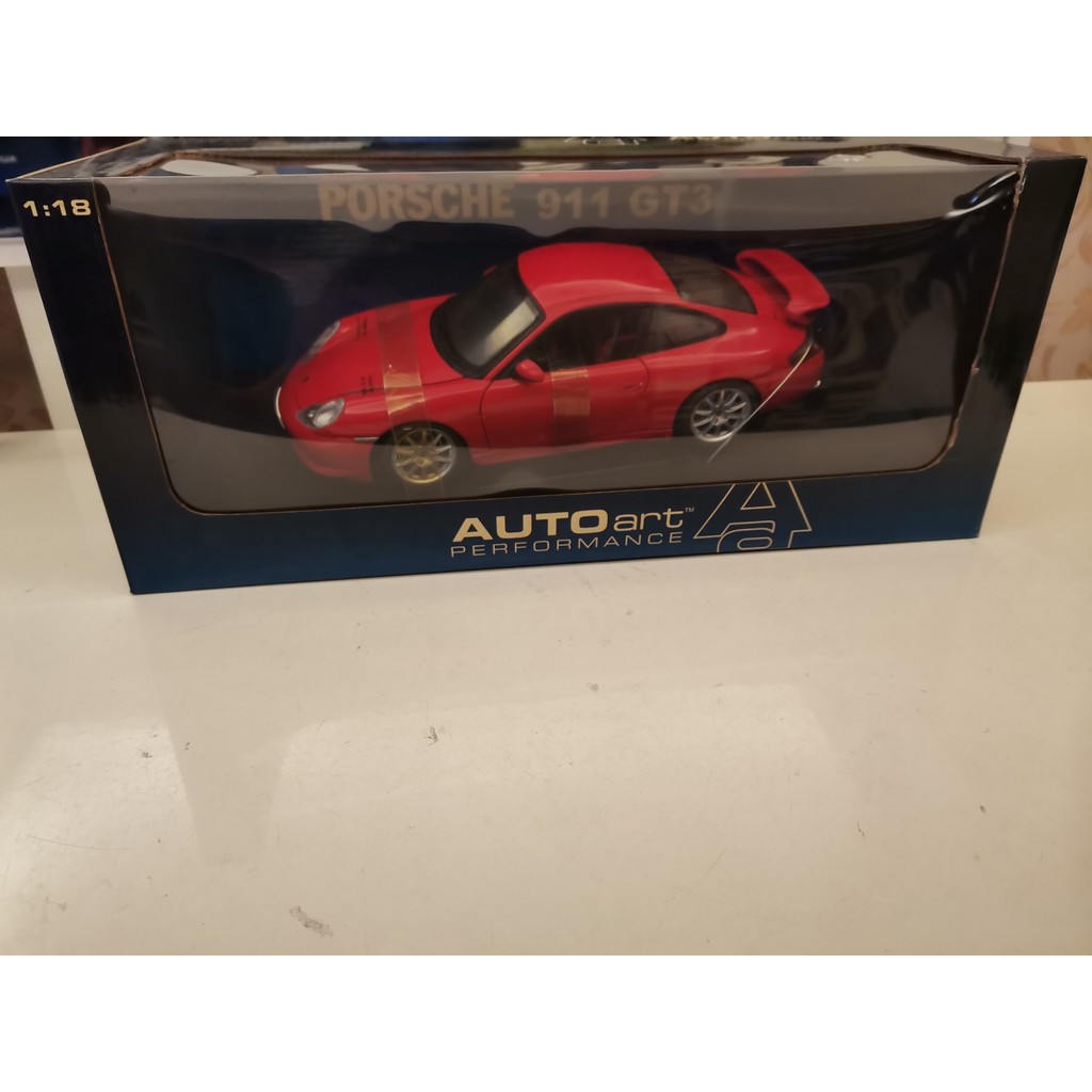 [Ready Stock] AUTOart AUTOart Brand New Alloy 1: 18 Porsche 911 GT3 ...