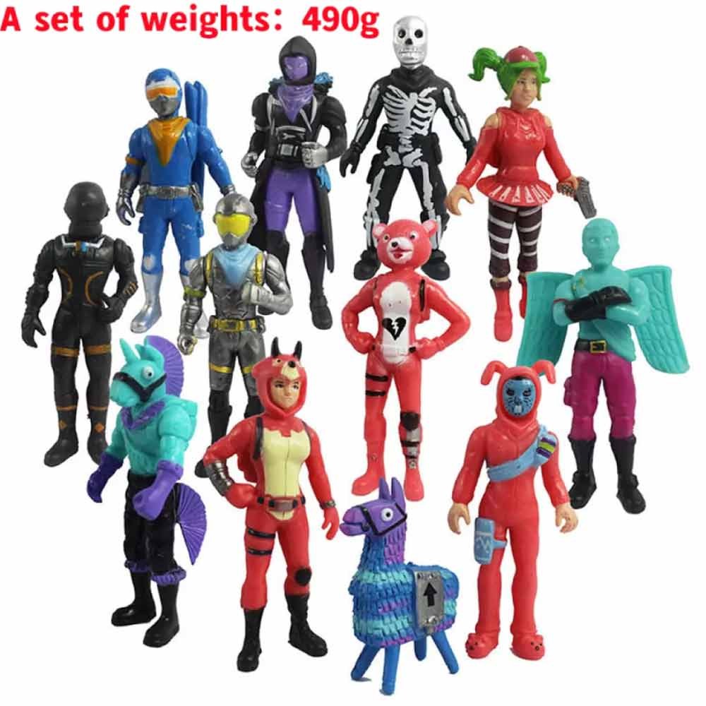 12pcs Fortnite Battle Royale Season PVC Action Figure Display Playset ...