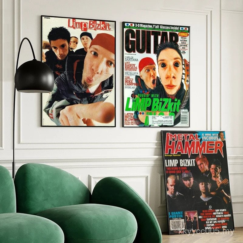 Limp Bizkit DIY Sticky Poster Whitepaper Prints Posters Artwork Vintage ...