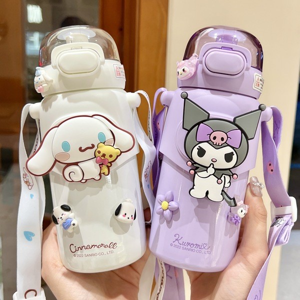 kuromi mug botol air tahan sejuk kuromi botol air kuromi Sanrio Kulomi pelajar perempuan ...