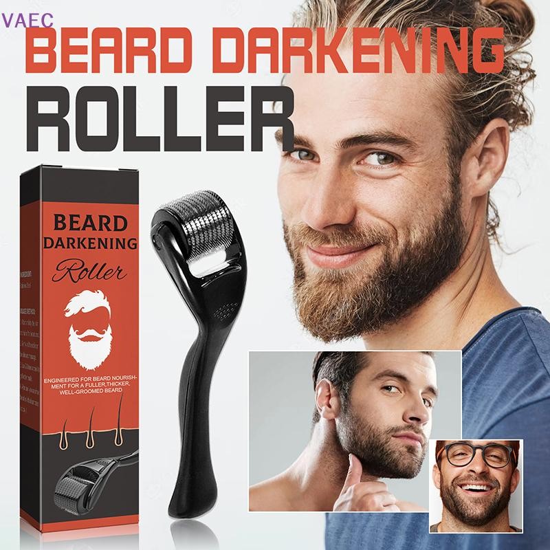 VAEC Natural Men Beard Growth Roller Kit Men'S Beard Growth Oil ...