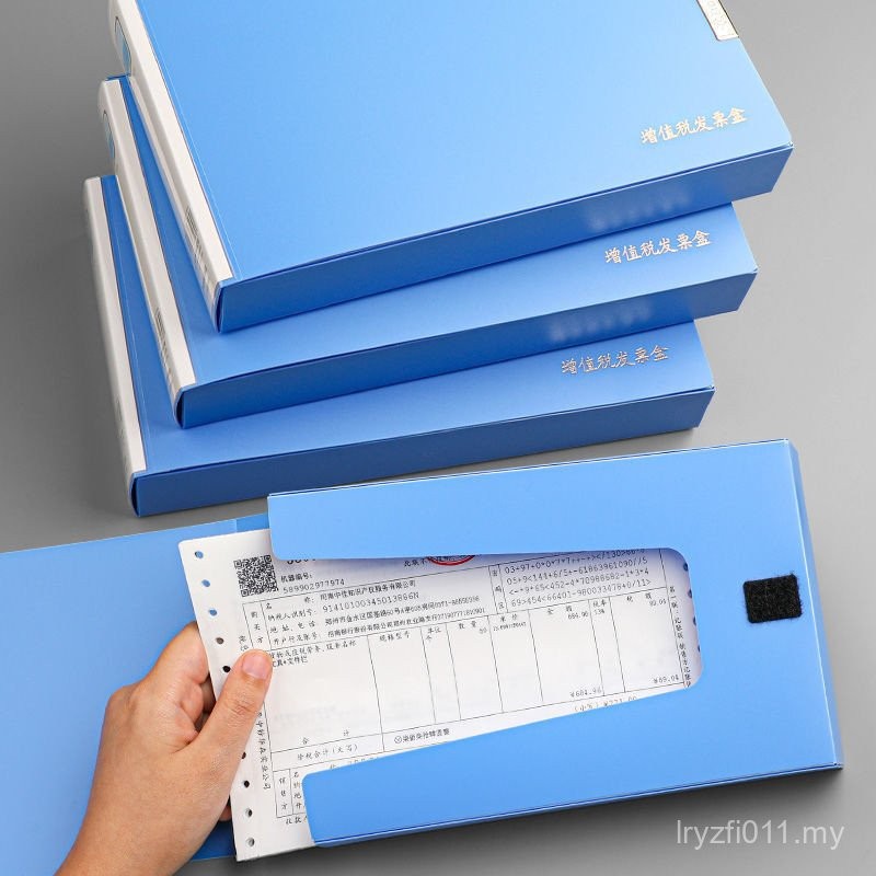 Value-increasing Tax Invoice Folder Storage Box Receipt Receipt Ticket ...