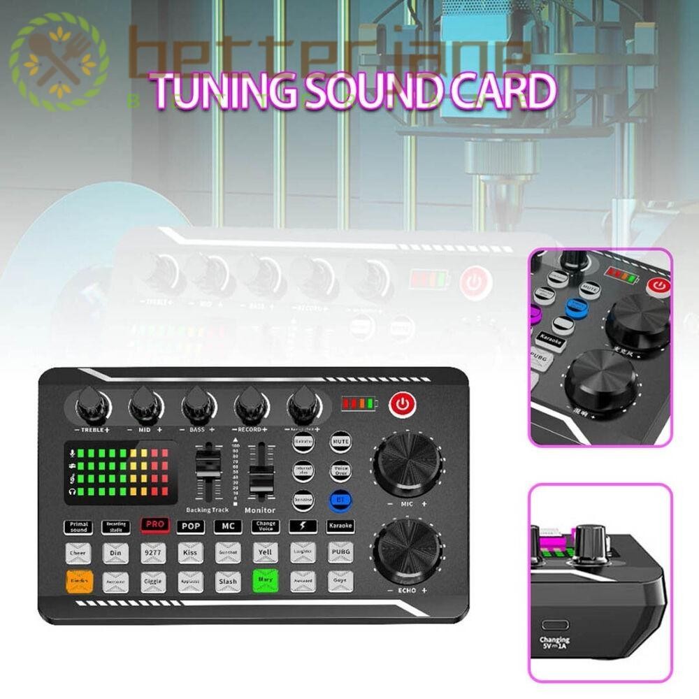 BETTER-JANE Microphone Mixer, Live Streaming Accessories Mobile ...