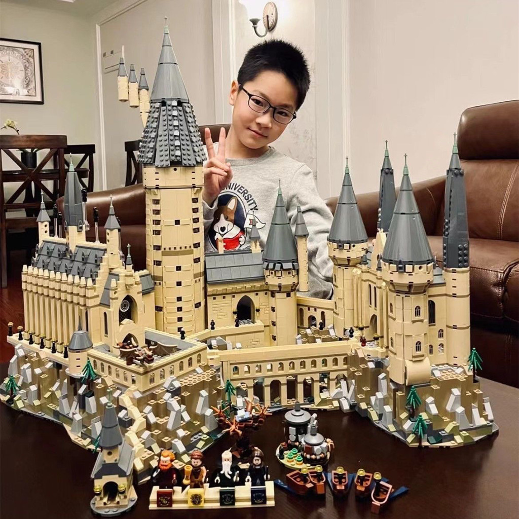 Harry Potter Hogwarts Castle Compatible Lego Building Blocks High ...