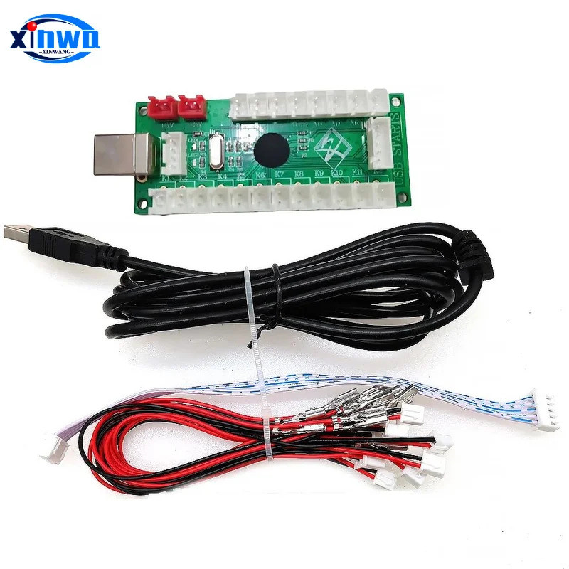 New Machine Arcade Zero Delay USB Board Pc Raspberry Pi Mame Game Joystick Controller Encoder ...