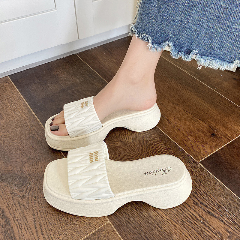 Platform Slippers Women 2025 New Platform Slippers | Shopee Malaysia