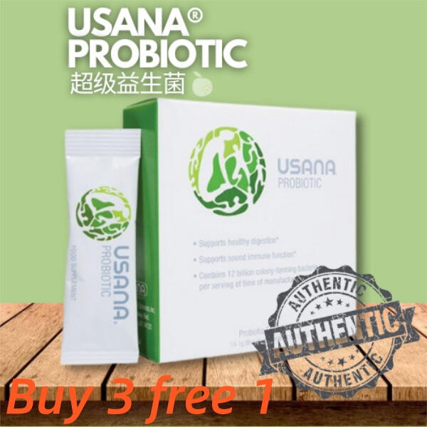 USANA Probiotic 100% Original (14 Stick Packs) Exp 2025 Super ...